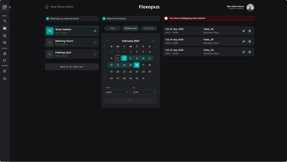 All features | Flexopus